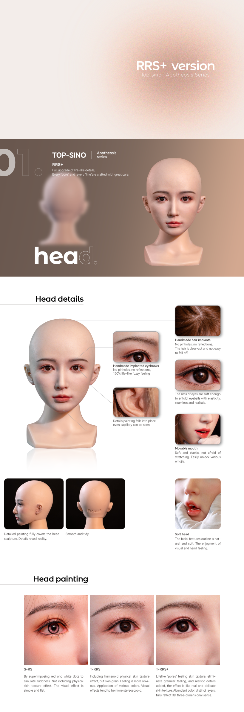 169cm(5.5ft) Apotheosis Series Flying Apsaras Sex Doll Top-sino T1D ...